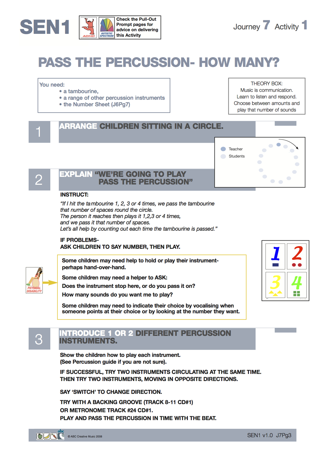 ABC Music for SEN 1 – ABC Creative Music